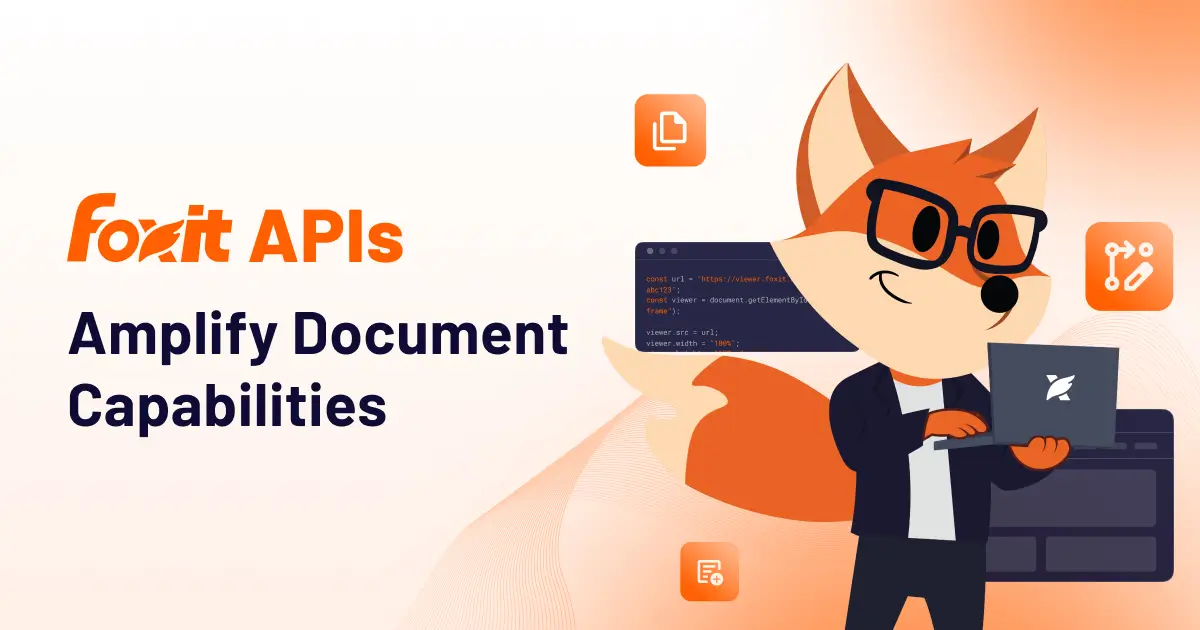 Scalable Cloud APIs for Efficient PDF and eSign Workflows | Foxit